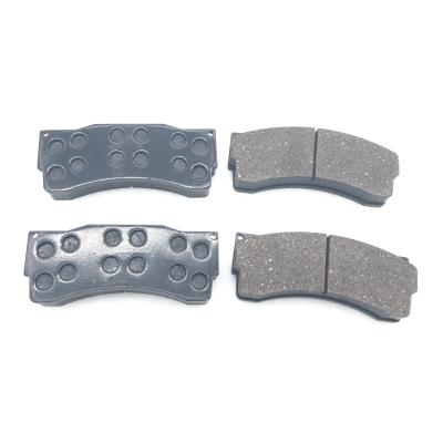 China 9665 Original Caliper Auto Brake Pad Ceramic Semimetal 4Pcs for sale