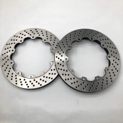 China 18in Wheel 233mm PCD Drilled Brake Disc 355*32mm PCD With 20 Holes for sale