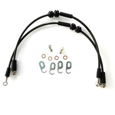 China 650mm Corrosion Resistant Steel Braided Brake Hose High Temperature Resistant for sale
