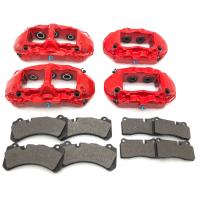 China Jekit 6 4 Pots Front Disc Brake Caliper Set 380x34mm Rear Disc Brake 380x28mm for sale