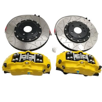 China Yellow 18Z 355x32mm Disc Brake Rotor Type III 6 Pots Brake Kit for sale