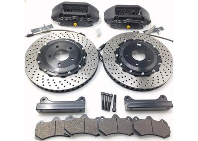 China Jekit Black Brake Caliper 355x32mm Hole Rotor 6 Pots Brake System for sale