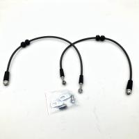 China Concave Mouth Braided Brake Line Kit Rubber And Stainless Steel Fits Ap Caliper for sale