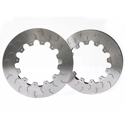 China Cast Iron HT250 Auto Brake Discs 355x32 J HOOK Drilled Slot For Benz W205 for sale