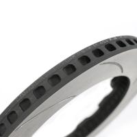 China Ventilation Front Wheel Slotted Auto Brake Discs 362x32mm Cast Iron HT250 for sale
