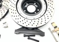 China JKGT4 Auto 4 Pot Brake Kit Rear Iron HT250 380*28mm 19in Wheel for sale