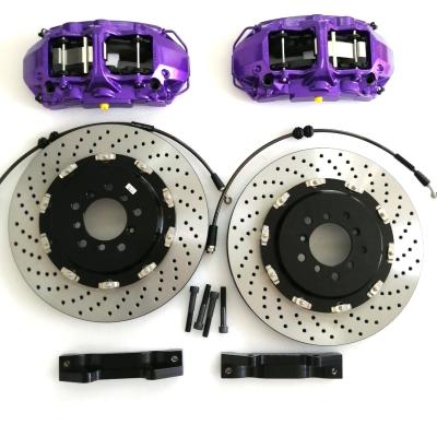 China Purple GT6 Floating Brake Disc 362x32mm 6 Pot Brake Kit for sale