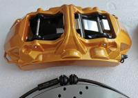 China JKGT6 Gold Front Wheel Caliper 6 Pot Brake Kit For 22in Wheel for sale