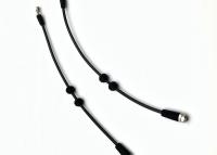 China BMW 65cm Steel Braided Brake Hose Recessed Nozzle With Concave Mouth for sale