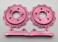 China Aluminum Car Brake Bracket 6061 Center Bell Bracket Bolts High Precision for sale