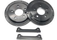 China Aluminum Car Brake Bracket 6061 Center Bell Bracket Bolts High Precision for sale