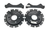 China Jekit Aluminum 7075 T6 Car Brake Parts Center Brake Disc Bells for sale