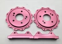 China Aluminum 6061 Car Brake Bracket HV90 Customized Center Bell Bracket Bolts Kit for sale