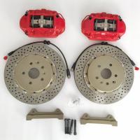 China GT4 Drilled Brake Disc Kit 355x28mm for sale