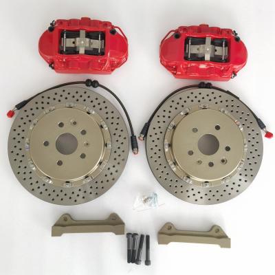 China GT4 Drilled Brake Disc Kit 355x28mm for sale