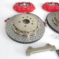 China GT4 Drilled Brake Disc Kit 355x28mm for sale