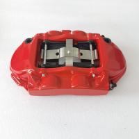 China Cast Iron Grooved Car Brake Disc Kit Caliper GT4 4 Pot 28mm Thick for sale