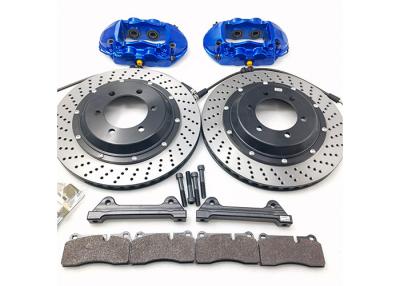 China 6061 Aluminum Alloy Blue Brake Caliper Disc 380*28mm 4 Piston for sale