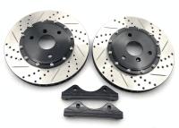 China 16in Wheel Rear Disc Brake Conversion Kit 2pcs Type Cast Iron for sale