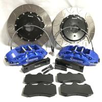 China BMW Red Brake Caliper Covers For 355x32mm Disc Drilled Slot for sale