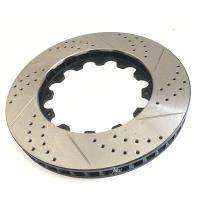 China Cast Iron HT250 Auto Brake Discs 355x32 J HOOK Drilled Slot For Benz W205 for sale