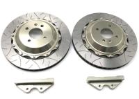 China 370*32mm Disc Car Brake Parts Aluminum 6061 Grey Cast Iron TH250 for sale