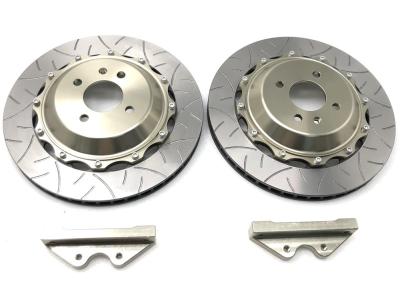 China 370*32mm Disc Car Brake Parts Aluminum 6061 Grey Cast Iron TH250 for sale