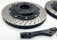 China Jekit Car Drilled Brake Disc Front 330*28mm Brake Disc Bracket for sale