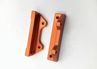 China Aluminum 6061-T6 Brake Caliper Bracket 65mm Bolts Oxidation Color for sale