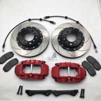 China 18in Wheel Iron 4 Pot Brake Kit Disc 330*28mm For Front for sale