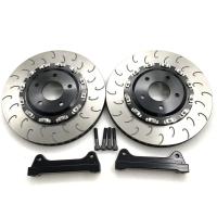China 362mm Disc Caliper Brake Kit 18in Wheel Red T6 Alloy Full Floating Bell for sale