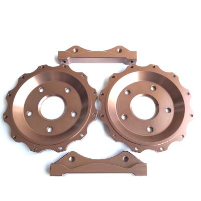 China 380X28mm Front Disc Brake Bracket Center Hat Mercedes Benz Gle450 W166 for sale