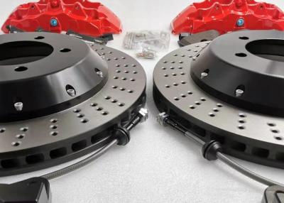China Jekit Drilled Brake Disc 405mm 6061 Big Brake Kit Caliper With Bell Bracket for sale