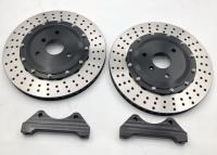 China Jekit Drilled Brake Disc 405mm 6061 Big Brake Kit Caliper With Bell Bracket for sale