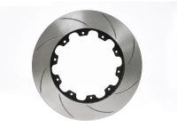 China 330*28mm Auto Brake Parts Cast Iron Front Grooved Brake Discs 2 Pcs for sale