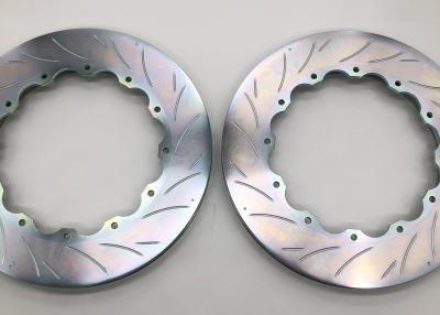 China Car Front Cast Iron Brake Disc Grooved 285*24mm Salix Leaf for sale