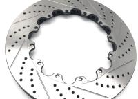 China Jekit Front Disc Brake Parts 362mm Cast Iron Drilled Line for sale