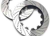 China Jekit Front Disc Brake Parts 362mm Cast Iron Drilled Line for sale