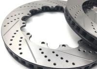 China Jekit Front Disc Brake Parts 362mm Cast Iron Drilled Line for sale