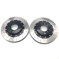 China Scirocco CC Golf Benz Auto Brake Discs 362x32 J HOOK Disc Flower Type for sale