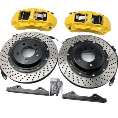 China Yellow 6 Pot GT6 Caliper Brake Kit Disc 355x32mm For Toyota Highlander for sale