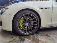 China Maserati Giboli Dual Rear Caliper 380x28mm Upgrade 4 Pot Caliper for sale