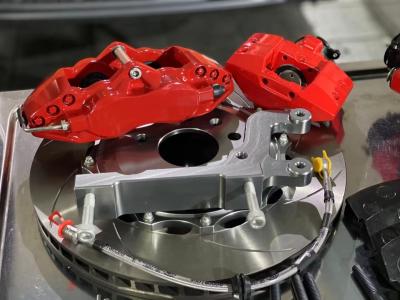 China Audi A5 4 Pots Dual Rear Caliper 355x28mm Aluminum Back Brake Caliper for sale