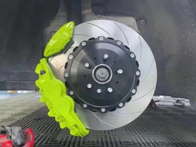 China Tesla Model 3 Dual Rear Caliper 380x28mm Disc Dual Rear Brake Calipers for sale
