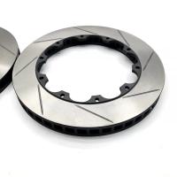 China G3000 TH250 Cast Iron Brake Disc Brake Rotor 380x34mm Slot Type for sale
