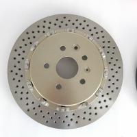 China IS300 Drilled Brake Disc 355*28mm Floating Cast Iron 24 Holes for sale