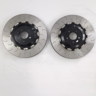China J Hook Floating Big Cast Iron Brake Disc Rotor 410x36mm for sale