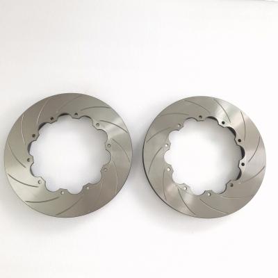 China Slotted Grey Cast Iron Brake Disc Kit 370*36mm Grooved Brake Rotor for sale
