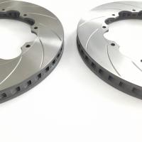 China Slotted Grey Cast Iron Brake Disc Kit 370*36mm Grooved Brake Rotor for sale