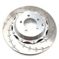 China HT250 Cast Iron Brake Disc Salix Leaf for sale